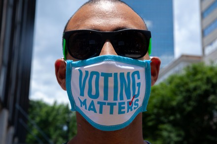 Aclu Legal Observer Wears Voting Matters Editorial Stock Photo - Stock ...