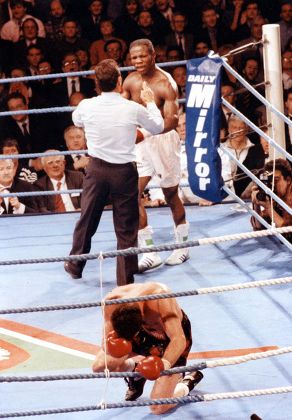 Chris Eubank Boxer 1991 Chris Eubank Editorial Stock Photo - Stock ...