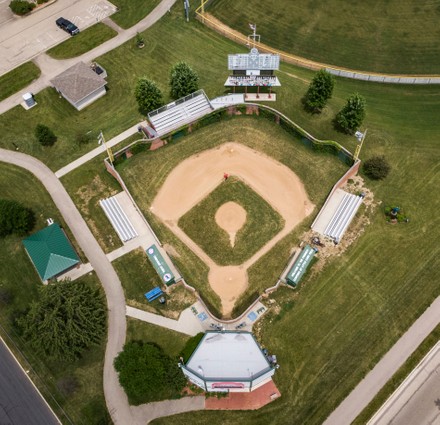 Little Cubs Field in Freeport, Illinois, USA - 29 Jun 2020 Stock ...