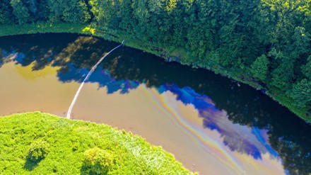 Removal Pollution Water Reservoir Rogow Central Editorial Stock Photo ...