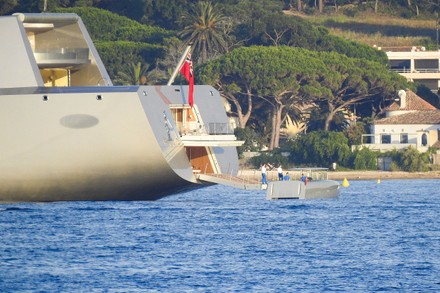 Worlds Largest Sailing Yacht Called Hamilton Editorial Stock Photo ...