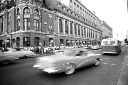 Crowd Traffic Outside Connie Mack Stadium Editorial Stock Photo - Stock ...