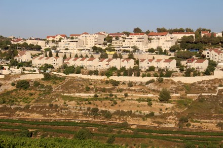 General View Shows Israeli Settlement Efrat Editorial Stock Photo ...