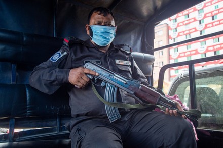 Bangladesh Rapid Action Battalion Rab Member Editorial Stock Photo ...