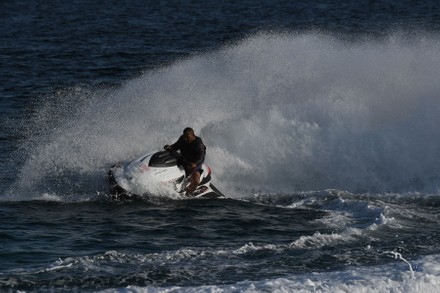 Man Seen On Wave Runner South Editorial Stock Photo - Stock Image ...