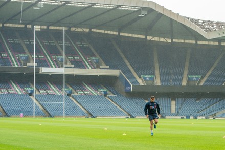 Sam Kitchen Trains Empty Stadium During Editorial Stock Photo - Stock ...