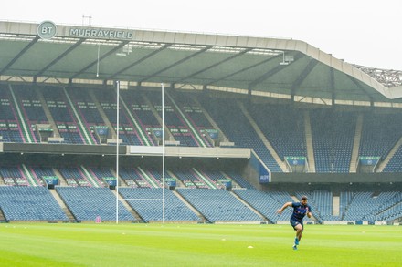 Sam Kitchen Trains Empty Stadium During Editorial Stock Photo - Stock ...
