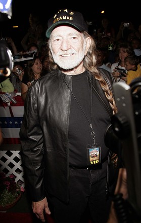Willie Nelson Arrives Dukes Hazzard Prescreening Editorial Stock Photo ...