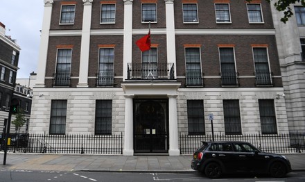 Chinese Embassy London Britain 02 July Editorial Stock Photo - Stock ...