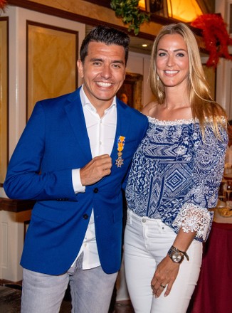 Jan Smit His Partner Liza During Editorial Stock Photo - Stock Image ...