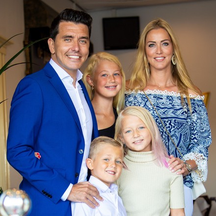 Jan Smit His Family His Partner Editorial Stock Photo - Stock Image ...