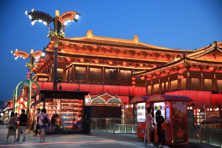Xi 'an Datang City that never Sleeps is a bustling city with a "night ...