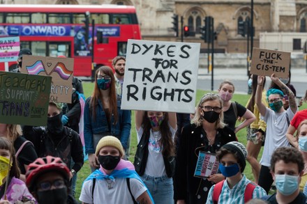 Trans Rights Protest, London, UK - 04 Jul 2020 Stock Pictures ...