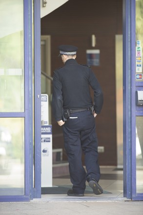Police Officer Near Main Reception Arear Editorial Stock Photo - Stock ...