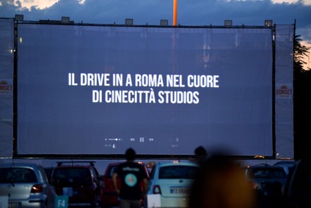 Drive-in theaters, Rome, Italy - 03 Jul 2020 Stock Pictures, Editorial ...