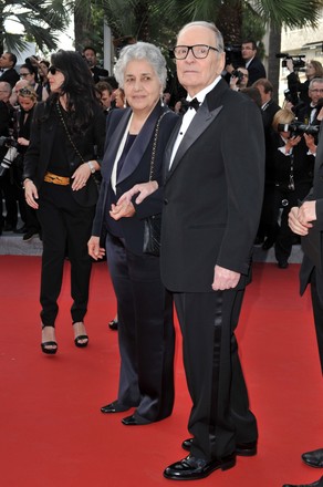 Ennio Morricone Wife Maria Editorial Stock Photo - Stock Image ...