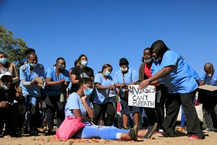 imágenes de Zimbabwe nurses protest over salary increase, Harare - 06 ...