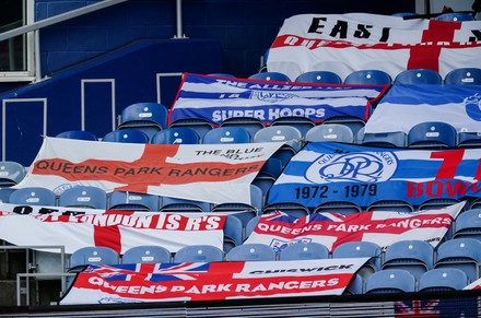 Qpr Flags Rest On Seats Stands Editorial Stock Photo - Stock Image ...