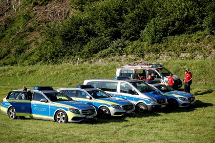 German Police Searching Man Armed Knives Editorial Stock Photo - Stock ...