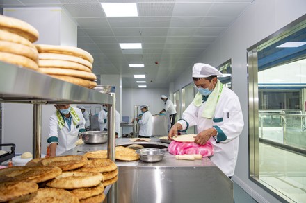 Workers Make Products Nang Kind Flatbread Editorial Stock Photo - Stock ...