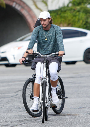 Patrick Schwarzenegger Goes Bike Ride Editorial Stock Photo - Stock ...