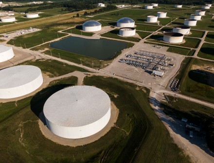 Aerial Photo Taken Drone Shows Patoka Editorial Stock Photo - Stock ...
