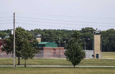 Guard Towers Security Fencing Surround Federal Editorial Stock Photo ...