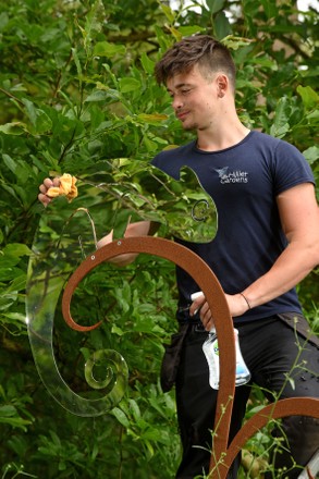 Ethan Mack 18 Student Horticulturalist Gives Editorial Stock Photo ...