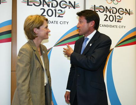 Barbara Cassani Sebastian Coe Lord Coe Editorial Stock Photo - Stock ...