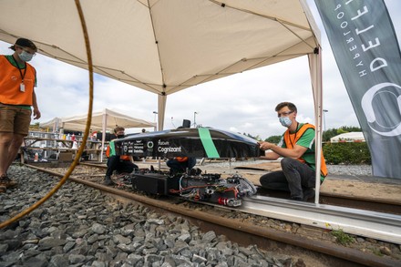 Students Hyperloop Team Tu Delft Try Editorial Stock Photo - Stock ...