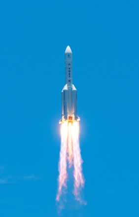 Mars Probe Launched On Long March5 Editorial Stock Photo - Stock Image ...