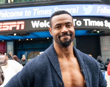 Actor Isaiah Mustafa Poses During Old Editorial Stock Photo - Stock ...