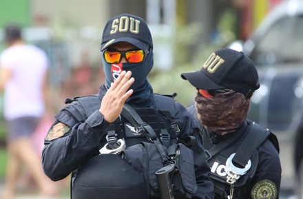 Special Operation Unit Sou Guarding Perimeters Editorial Stock Photo ...