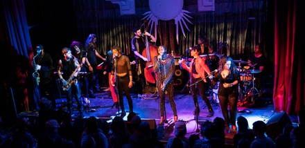 Huck Band Performs During Winter Jazz Editorial Stock Photo - Stock ...