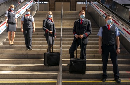 Employees German Railway Deutsche Bahn Wearing Editorial Stock Photo ...
