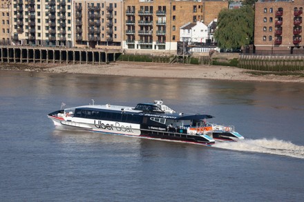 Uber Boat By Thames Clippers First Editorial Stock Photo - Stock Image ...