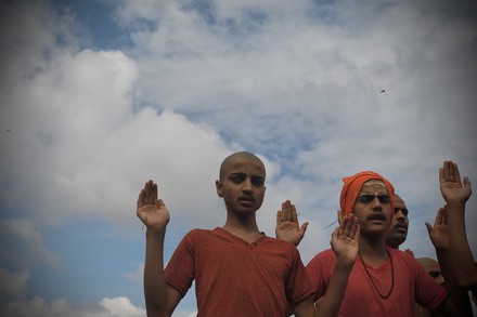 Janai Purnima Believed Be Harbinger Rejuvenation Editorial Stock Photo ...