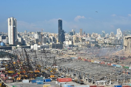 General View Destroyed Port Aftermath Massive Editorial Stock Photo ...