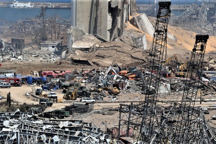 General View Destroyed Port Aftermath Massive Editorial Stock Photo ...