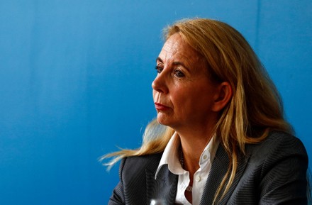 Berlin Chief Police Barbara Slowik Attends Editorial Stock Photo ...