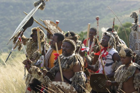 Zulu Warriors Zululand South Africa 2009 Editorial Stock Photo - Stock ...