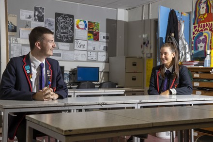 Gryffe High School Houston Renfrewshire Has Editorial Stock Photo ...