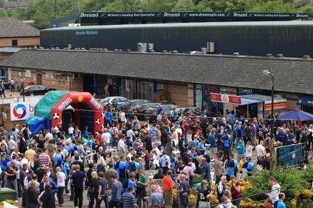 Wycombe Fans Assemble Car Park Enjoy Editorial Stock Photo - Stock ...