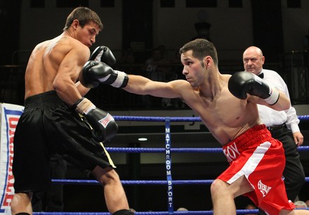 Mickey Steeds Seen Ringside During Boxing Editorial Stock Photo - Stock ...