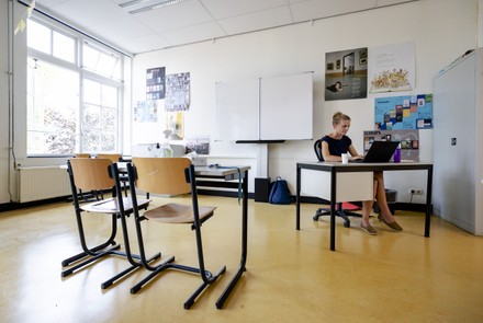 __COUNT__ Atheneum College Hageveld, Netherlands - 13 Aug 2020 Stock ...