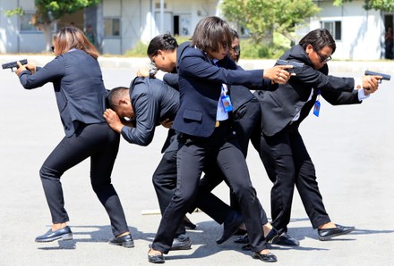 East Timors National Police Officers Perform Editorial Stock Photo ...