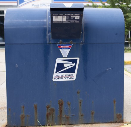 United States Postal Service Collection Box Editorial Stock Photo ...