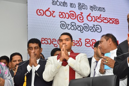 Namal Rajapaksa 2nd R Eldest Son Editorial Stock Photo - Stock Image ...