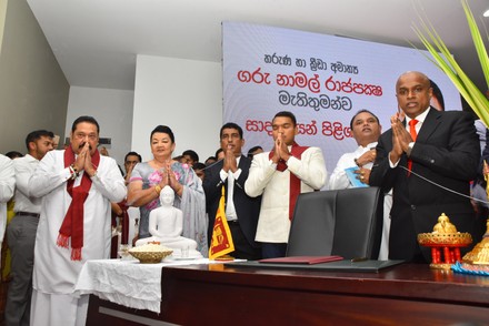 Namal Rajapaksa C Eldest Son Sri Editorial Stock Photo - Stock Image ...
