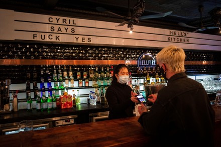 Customers Enjoy Their First Legal Drink Editorial Stock Photo - Stock ...
